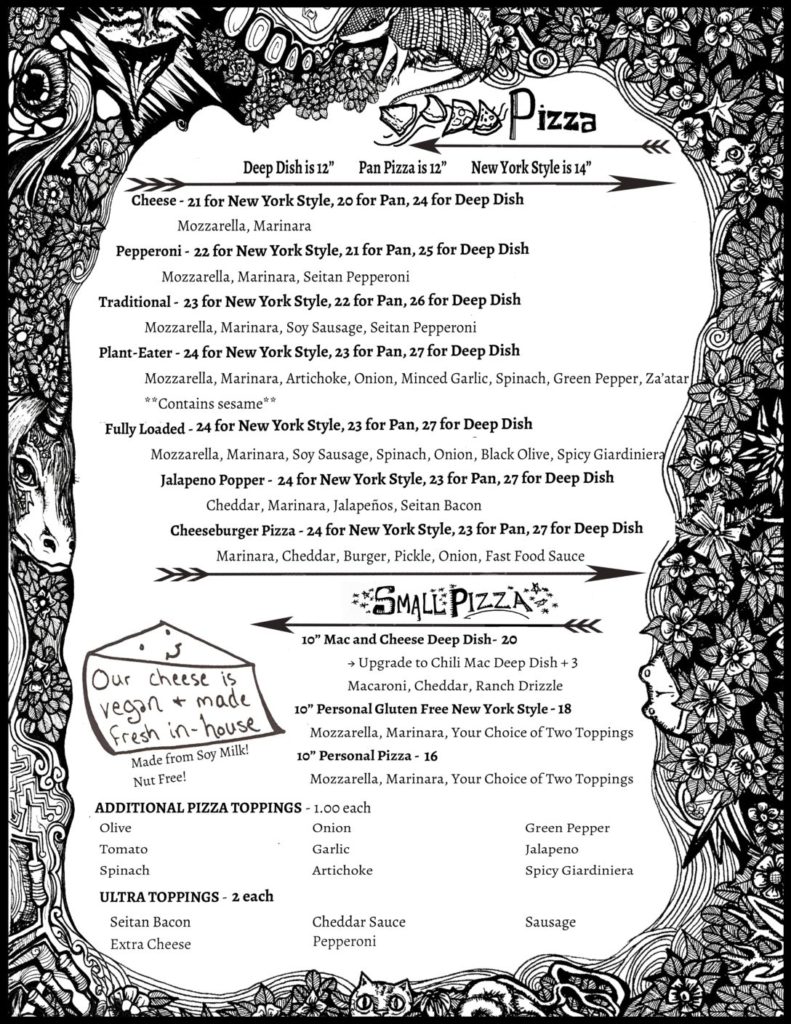 Kitchen 17 Restaurant Menu - Kitchen 17