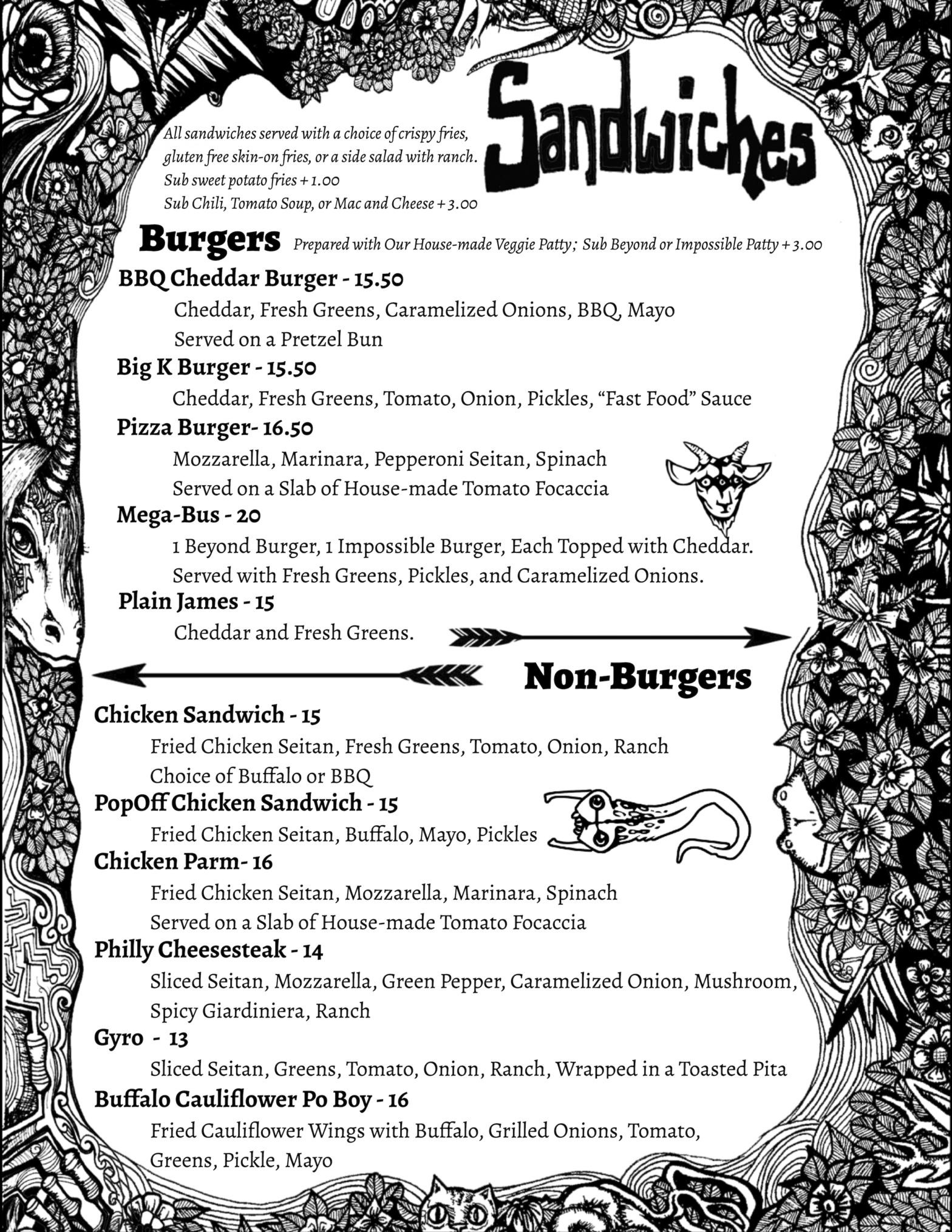 Kitchen 17 Menu: Chicago Restaurant - Kitchen 17