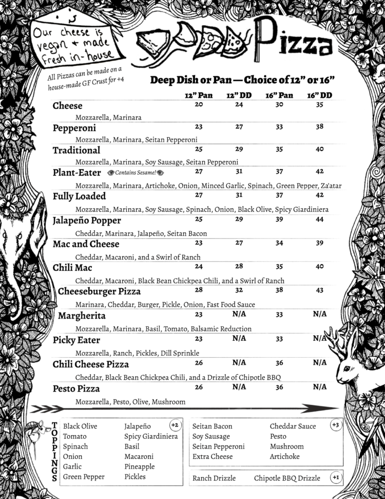 Kitchen 17 Menu: Chicago Restaurant - Kitchen 17